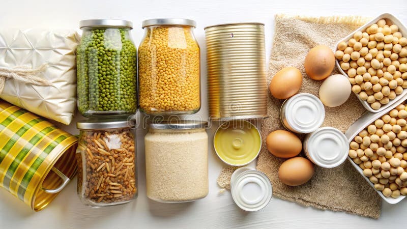 Simple Essentials a Visual Representation of Vital Food Donations for ...