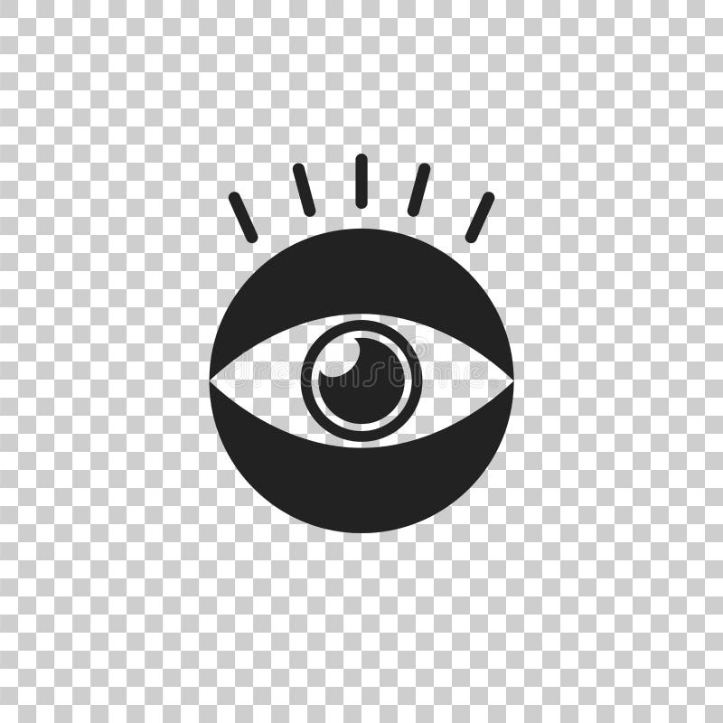 Simple Eye Icon Vector. Eyesight Pictogram in Flat Style Stock Vector ...