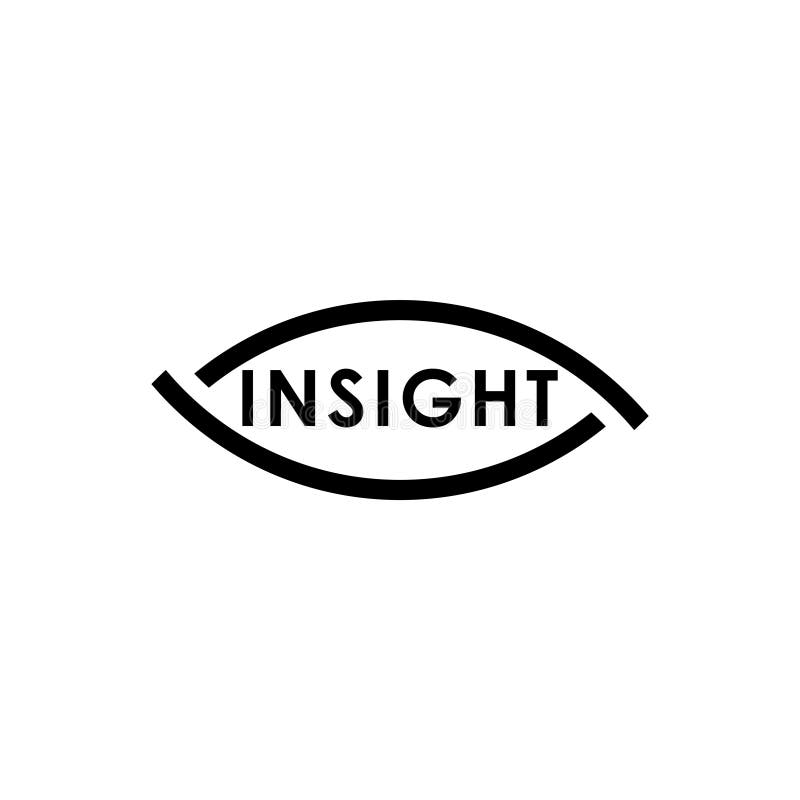 Simple Eye with Letter Insight Logo Symbol Icon Vector Graphic Design ...