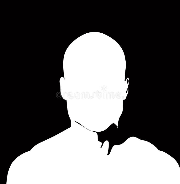 Simple Empty Head Outline Stock Illustrations – 471 Simple Empty Head ...