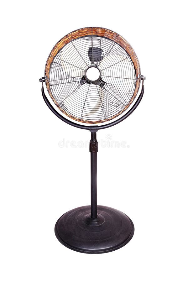 Simple Fan for Photography Isolated Stock Photo - Image of propeller ...