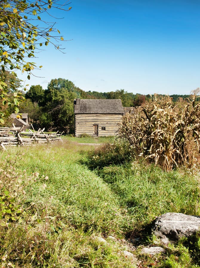 Simple farm stock image. Image of barn, farming, field - 48330341