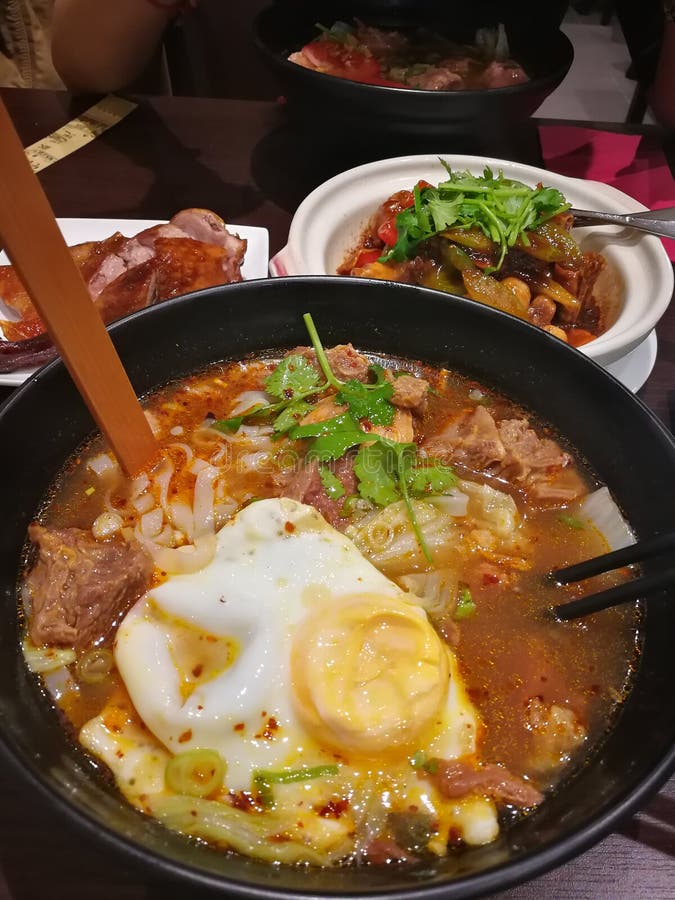 A Simple Fast but Tasty Dinner Stock Image - Image of fast, dinner ...