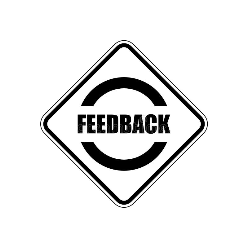 Simple Feedback Icon or Sign Stock Vector - Illustration of rating ...