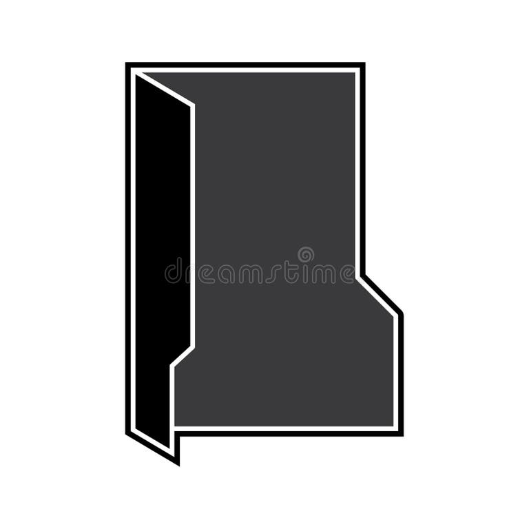 Simple File Folder, Document Information Data Storage Stock Vector ...
