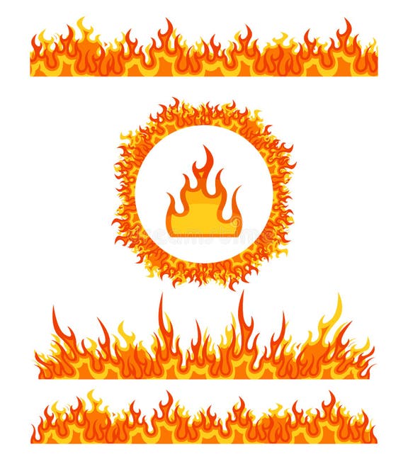 Border Flame Stock Illustrations – 133,789 Border Flame Stock ...