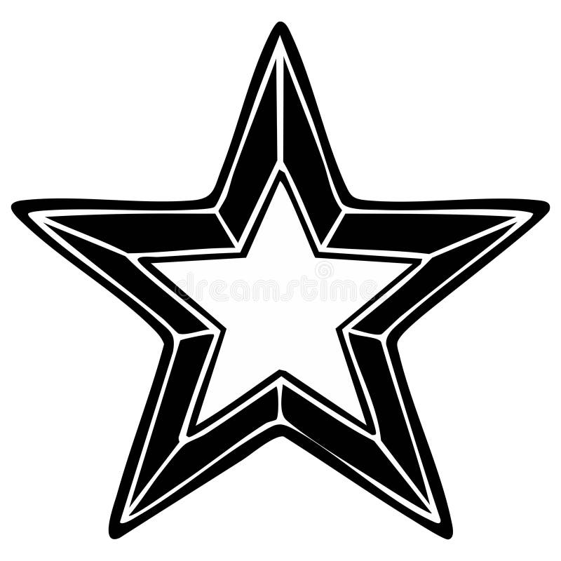 Simple Five Pointed Star Stock Illustrations – 2,052 Simple Five ...