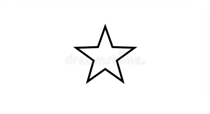 Simple Five Pointed Star Stock Illustrations – 2,052 Simple Five ...