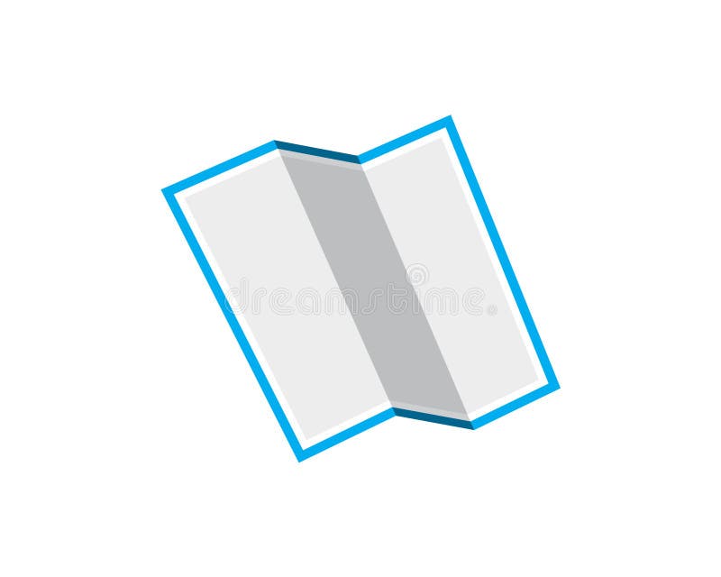 Simple Flat Blank Empty Map Stock Vector - Illustration of background ...