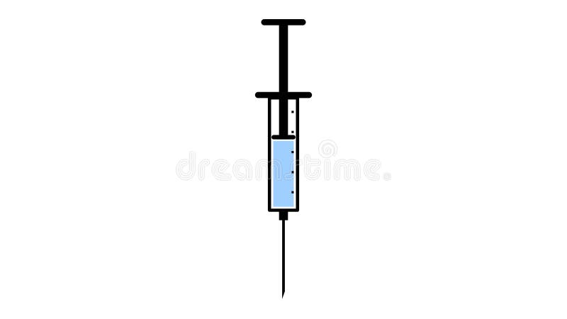 Simple Vector Injection Icon Stock Photo - Illustration of icon, design ...