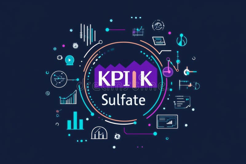 Colorful Illustration of Data Analytics and KPI Metrics with Graphs and ...