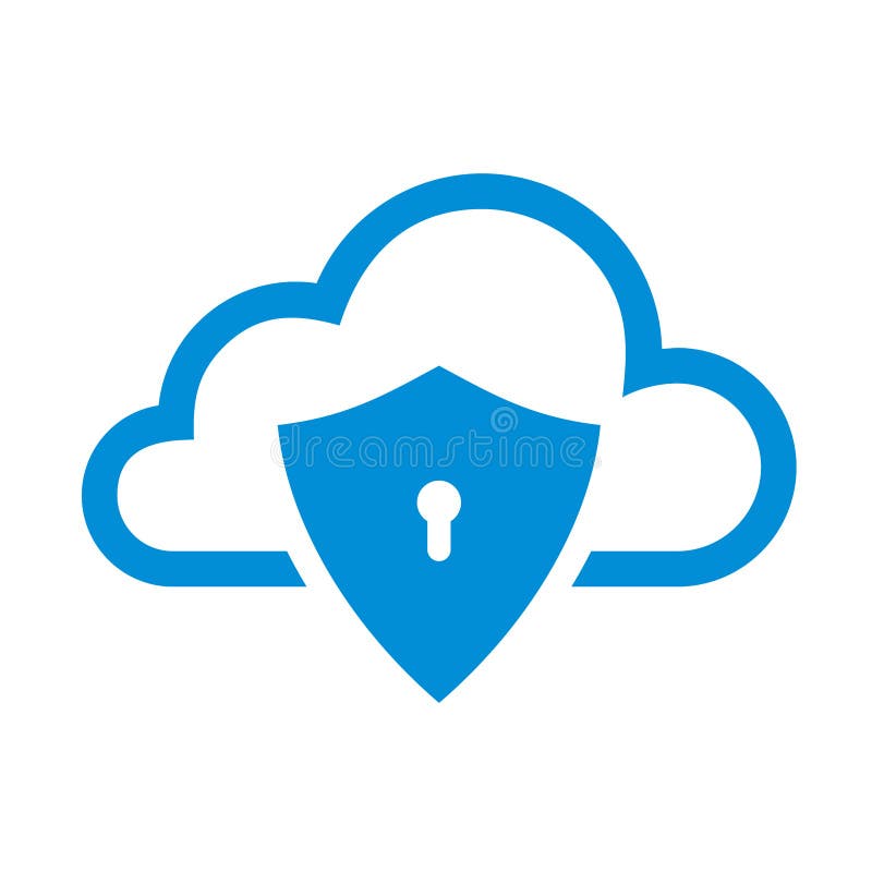 Simple Flat Minimalist Cloud App Icon Stock Vector - Illustration of ...