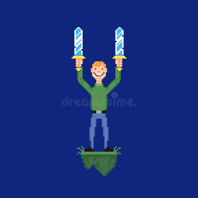 Pixel Art Swords Stock Illustrations 89 Pixel Art Swords Stock Illustrations Vectors