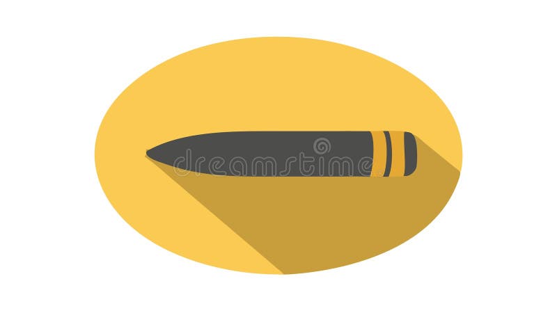 Bullet Icon Minimal Flat Style Illustration, Vector Design Generative ...