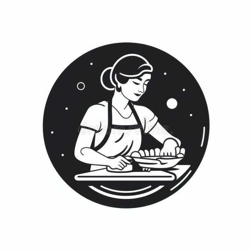 Ai Baking Logo stock illustration. Illustration of technology - 275135071