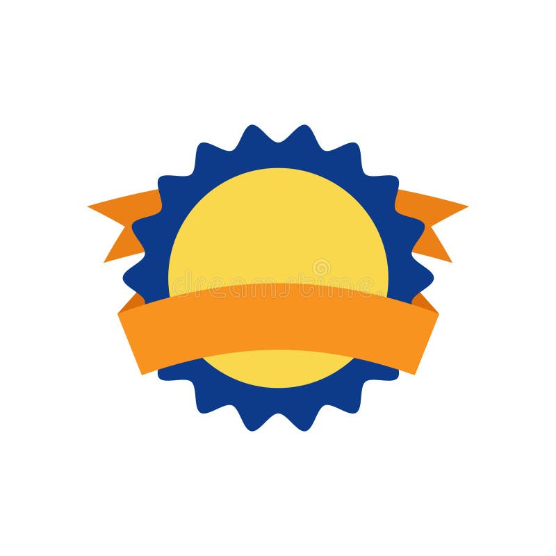 Simple Flat Vector Label Template Stock Vector - Illustration of ...