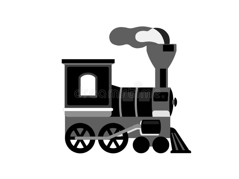 Steam Train Cartoon