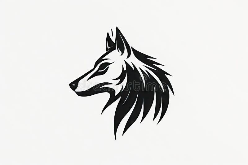 Wolf Minimal Stock Illustrations – 808 Wolf Minimal Stock Illustrations ...