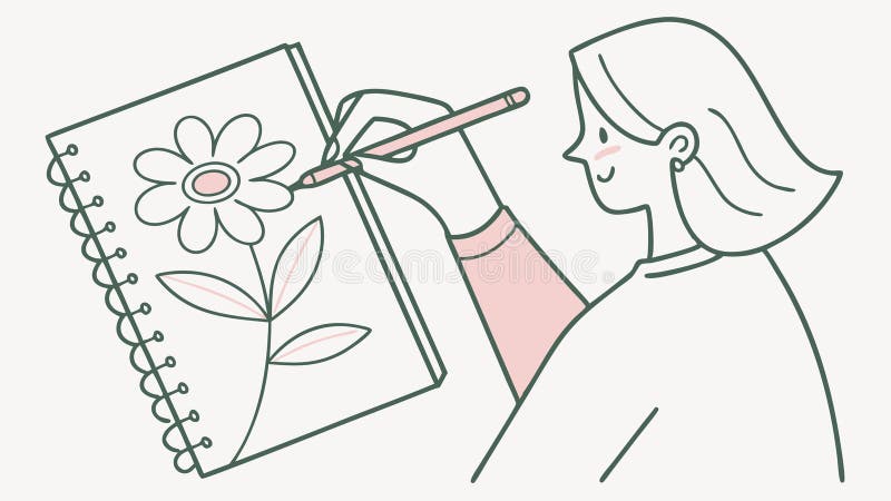 Notebook Design Flower Stock Illustrations – 20,220 Notebook Design ...