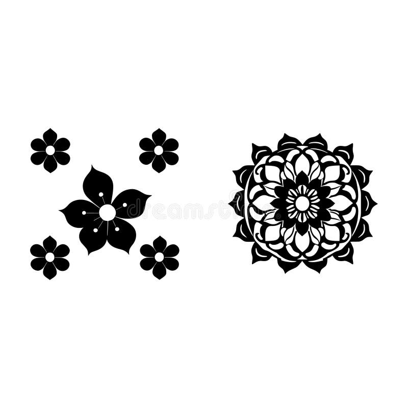 Simple Vector Flower