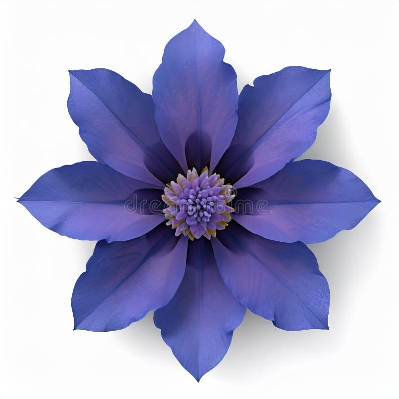 Simple flower illustration stock illustration. Illustration of card ...