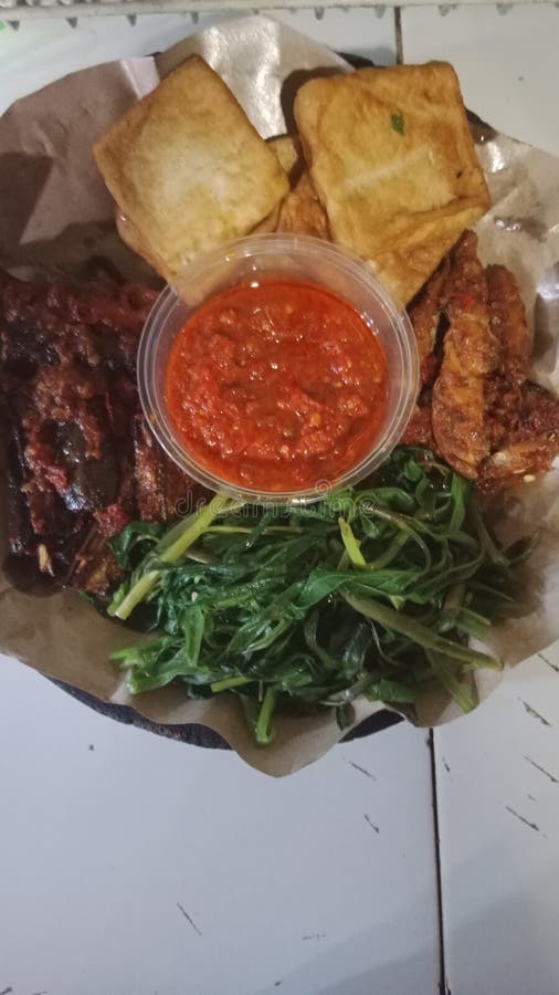 Simple Food in the Village, Indonesia Stock Image - Image of breakfast ...