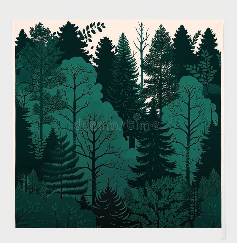 Simple Forest Berry Seamless Pattern. Hand Drawn Cute Floral Wallpaper ...