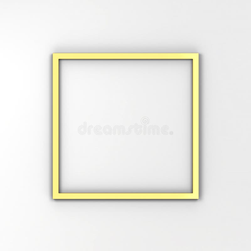 Simple frame stock illustration. Illustration of golden - 229028639
