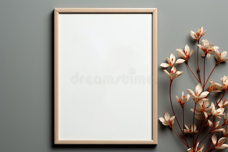 A Simple Frame To Simulate a Contemporary Setting in a Living Room.by ...