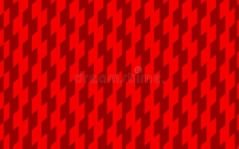 Simple Futuristic Red Zigzag Pattern Background. Stock Illustration ...