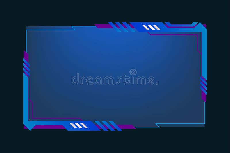 Simple Gaming Screen Panel and Overlay Design with Offline Screen ...