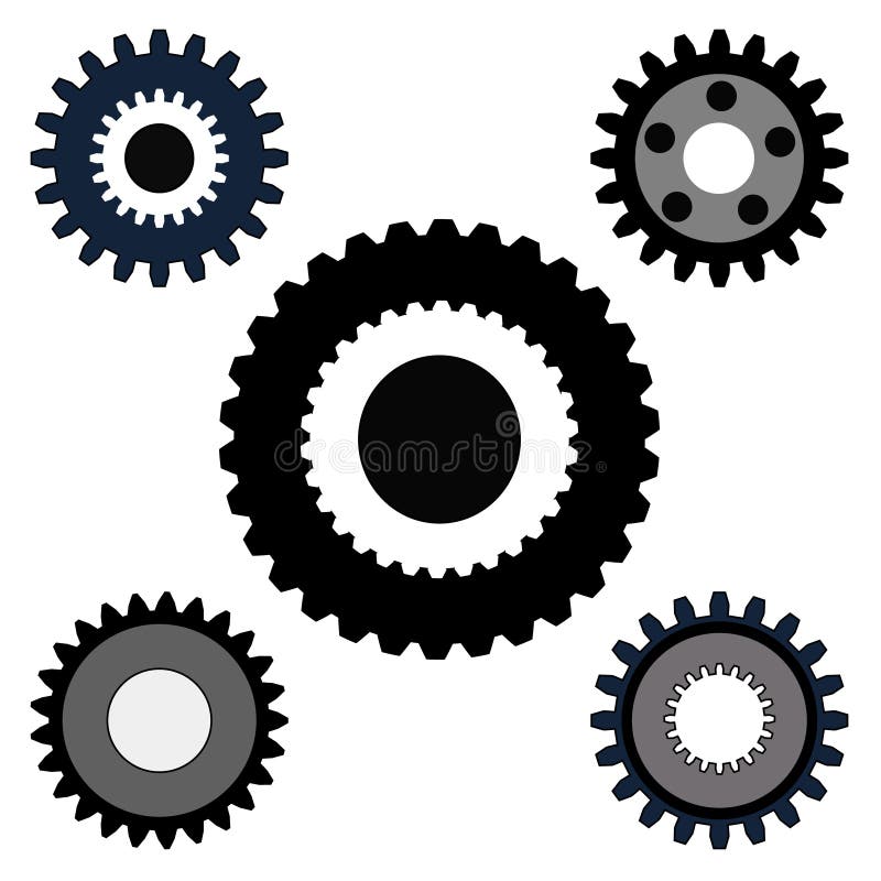 Simple Gear Stock Illustrations – 34,621 Simple Gear Stock ...