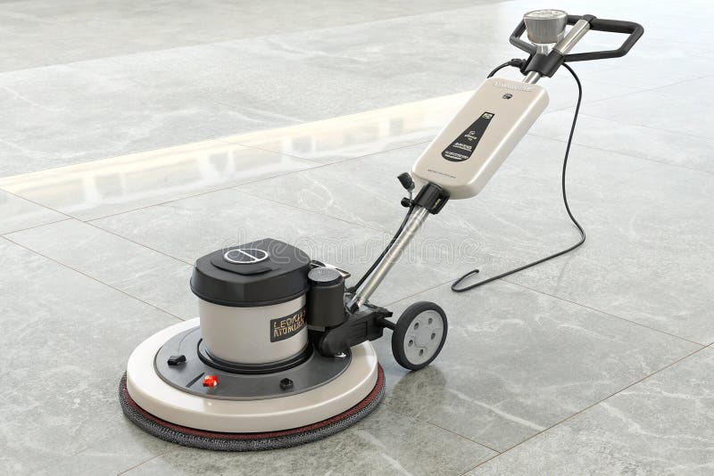 Basic Geometric Floor Polisher Stock Illustration - Illustration of ...