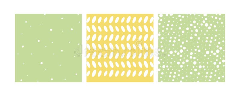 Simple Geometric Hand Drawn Irregular Patterns. Colored Doodle ...