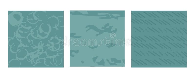 Simple Geometric Hand Drawn Irregular Patterns. Colored Doodle ...