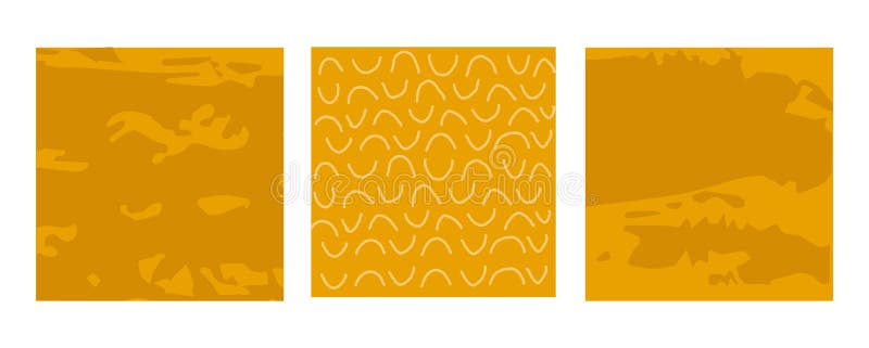 Simple Geometric Hand Drawn Irregular Patterns. Colored Doodle ...