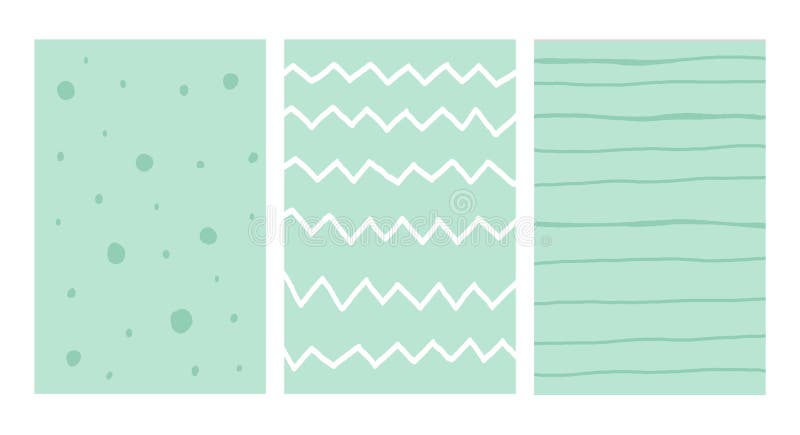 Simple Geometric Hand Drawn Irregular Patterns. Doodle Checkered Simple ...