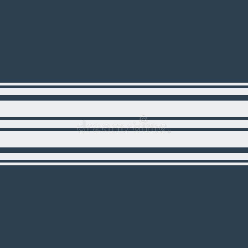 Simple Horizontal Stripes Design in Blue Stock Illustration ...