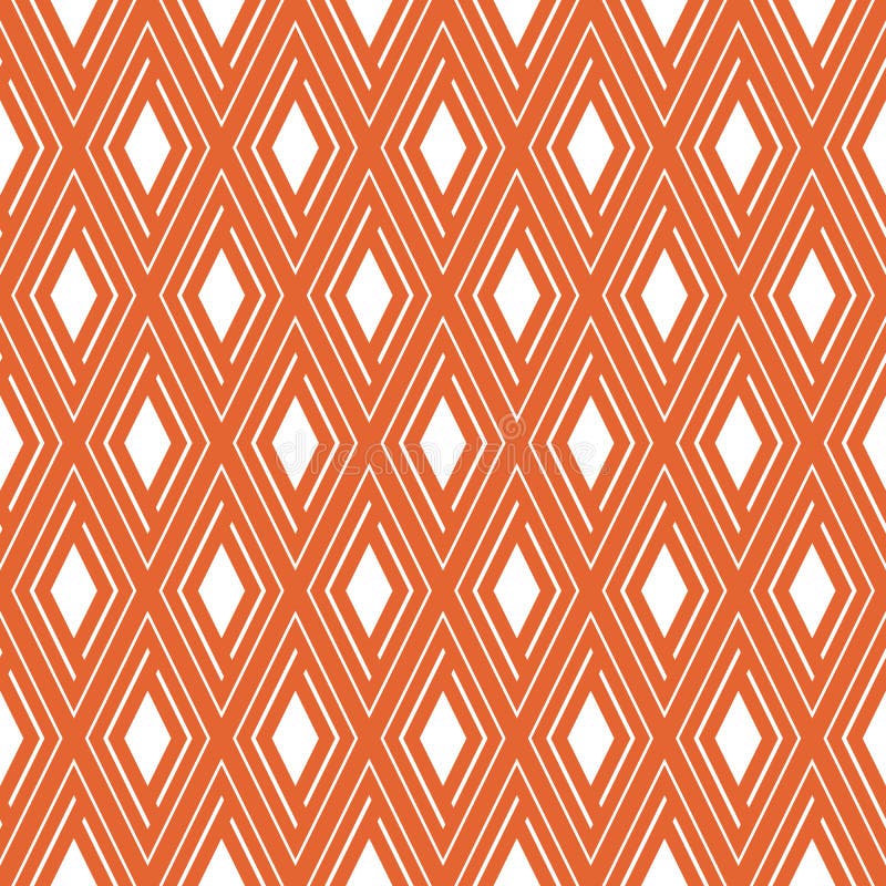 Simple Geometric Interlocking Diamond Repeat Vector Pattern Stock ...
