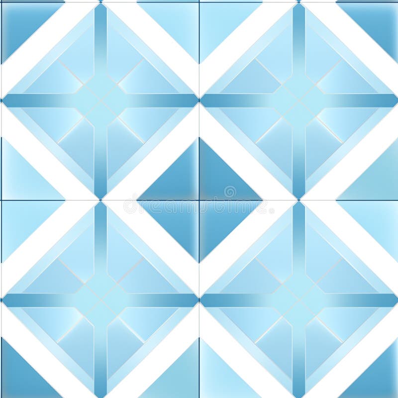 Simple Geometric Light Blue Color Tile Pattern for Decoration Stock ...