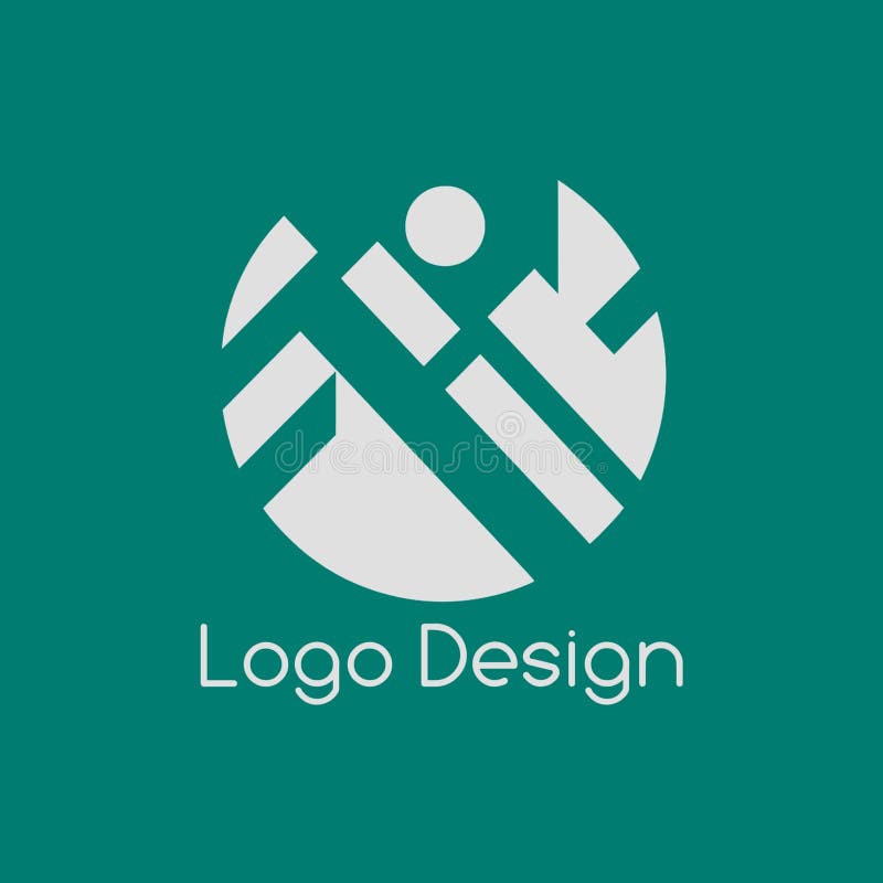 Simple Geometric Logo Design for Business and Company Stock ...