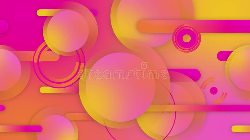 Simple Geometric Motion Abstract Background. Stock Video - Video of ...