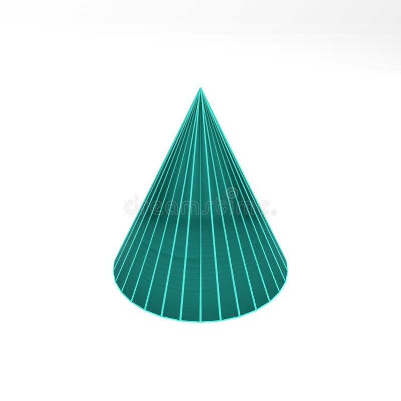 Simple Geometric Objects, 3d Render, 3d Illustration Stock Illustration ...