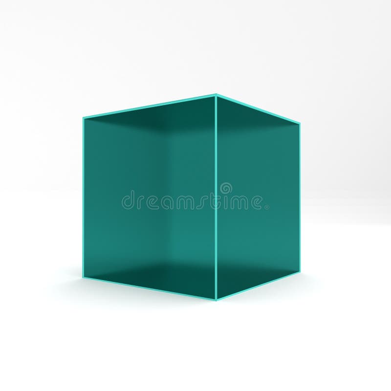 Simple Geometric Objects, 3d Render, 3d Illustration Stock Illustration ...