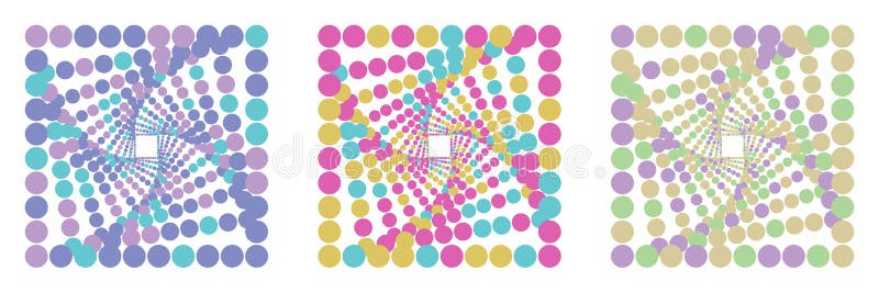A Simple Geometric Pattern of Circles Swirling in a Square ...