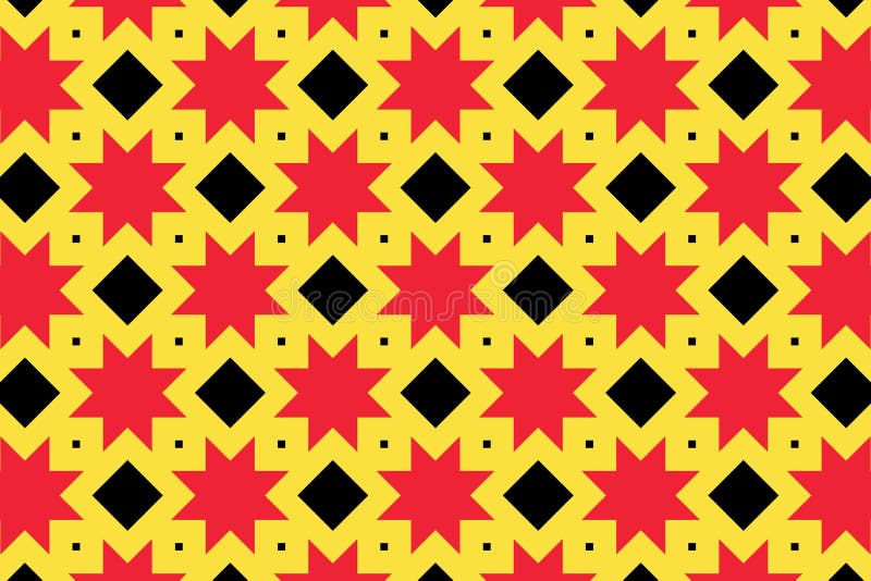 Simple Geometric Pattern in the Colors of the National Flag of Belgium ...