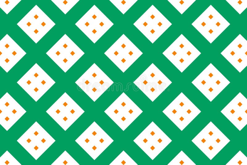 Simple Geometric Pattern in the Colors of the National Flag of CÃ´te D ...