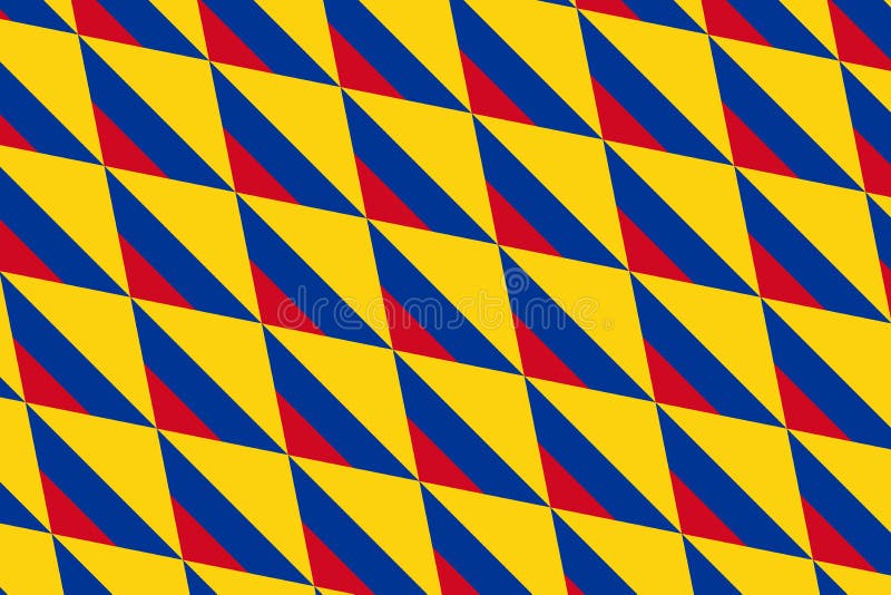 Simple Geometric Pattern in the Colors of the National Flag of Colombia ...
