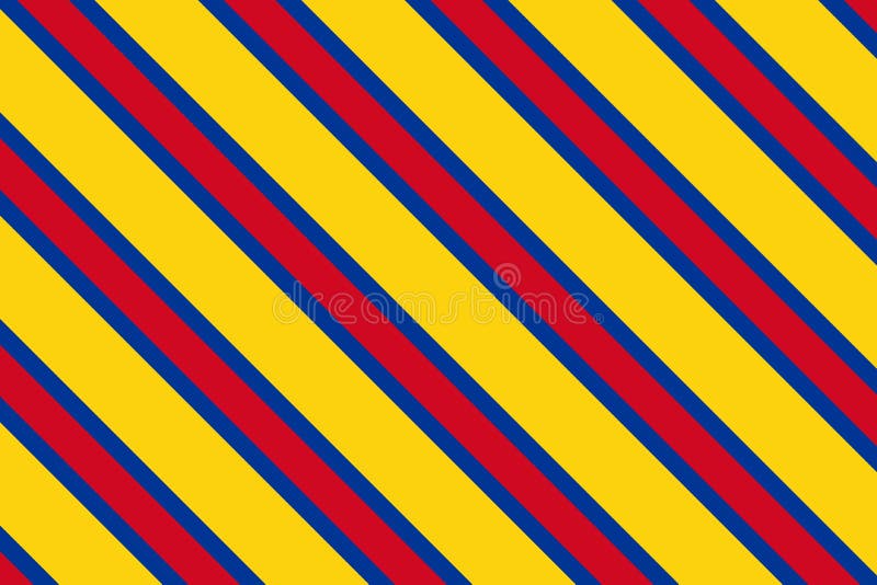 Simple Geometric Pattern in the Colors of the National Flag of Colombia ...