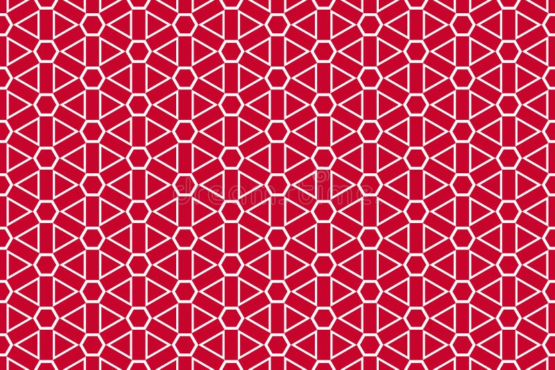 Simple Geometric Pattern in the Colors of the National Flag of Denmark ...